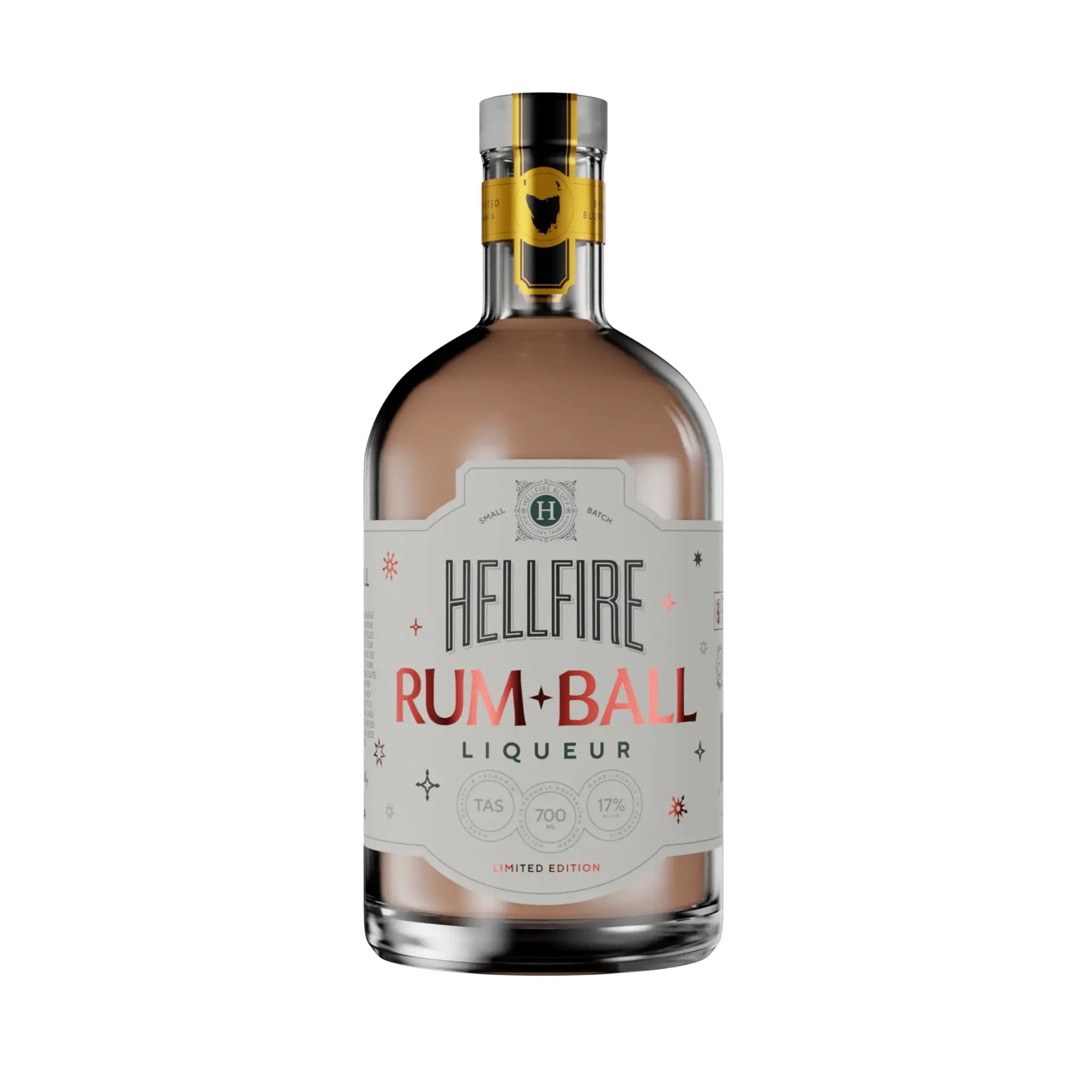Hellfire Bluff Distillery Rum Ball Chocolate Liqueur 700ml (Lowest ...