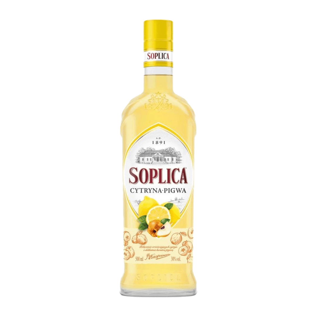 Soplica Cytryna - Pigwa (Lemon & Quince) Flavoured Vodka Liqueur 500ml ...