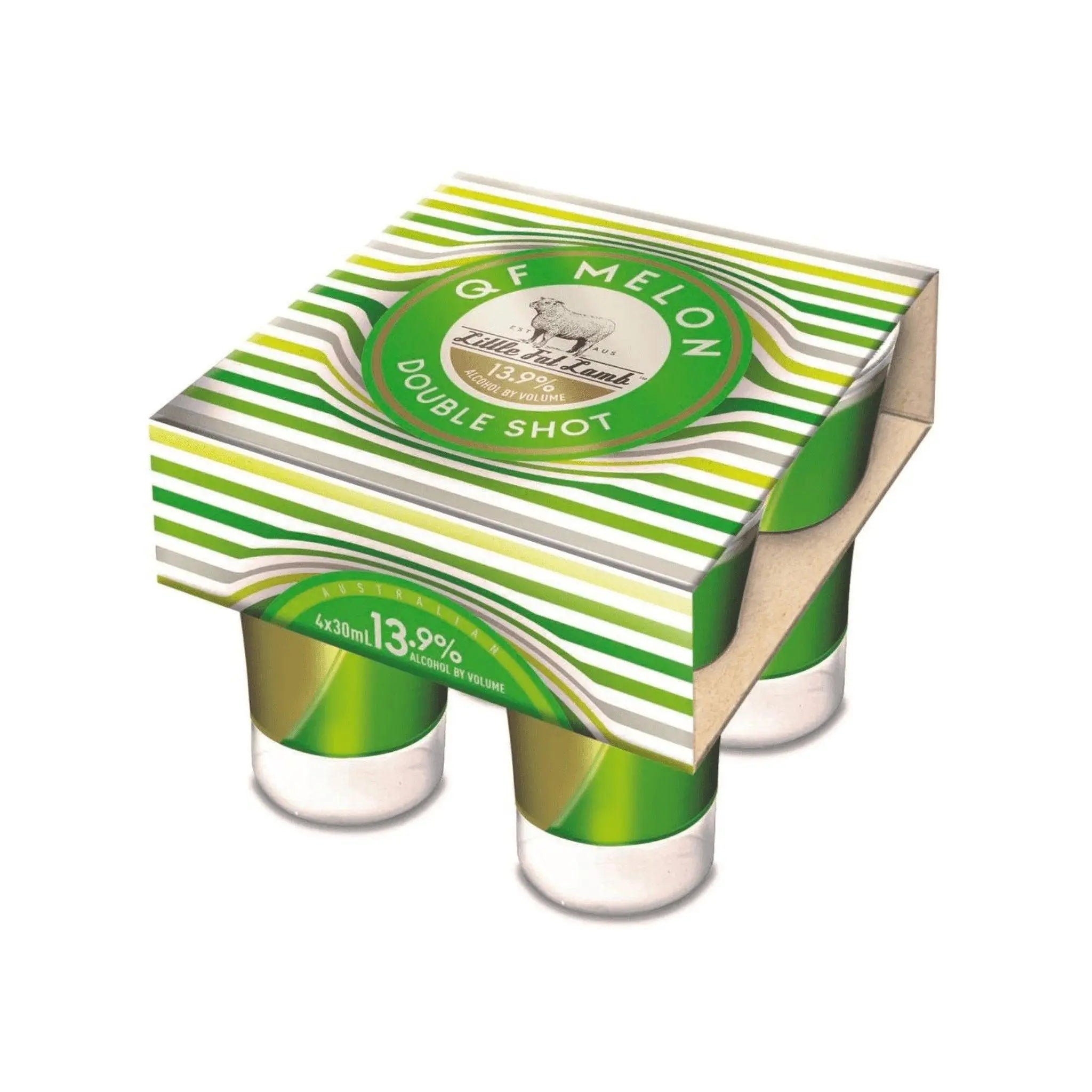 Little Fat Lamb QF Melon Double Shot 30ml 4 Pack (Lowest Price) – Booze ...